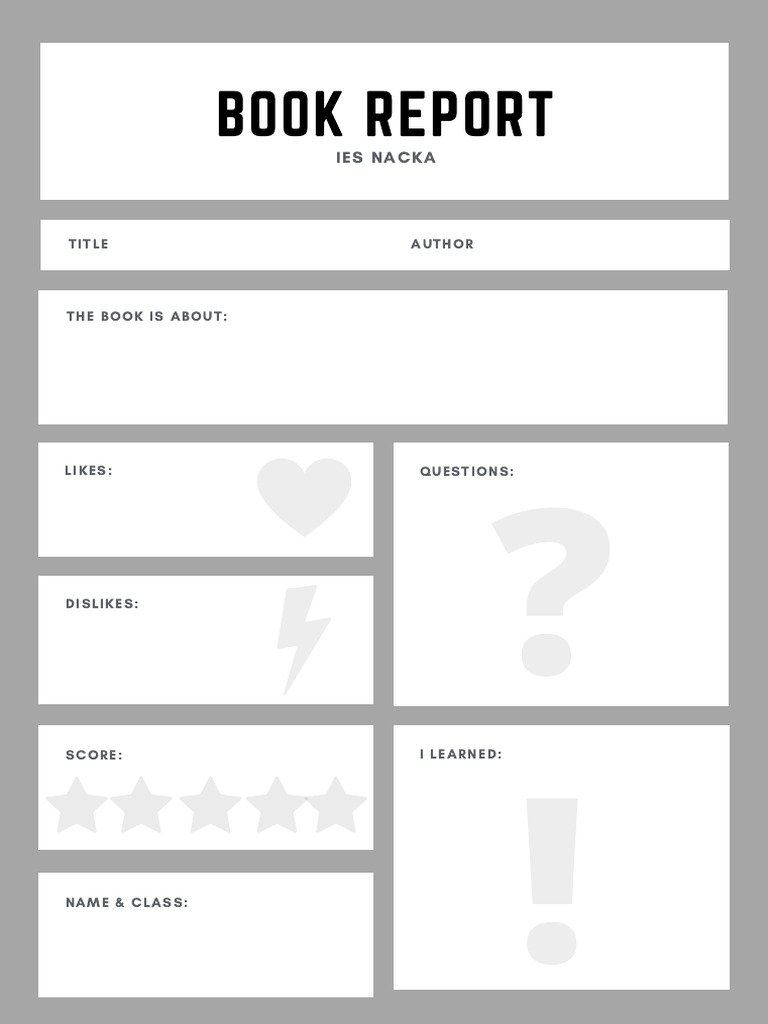 Book Report | PDF