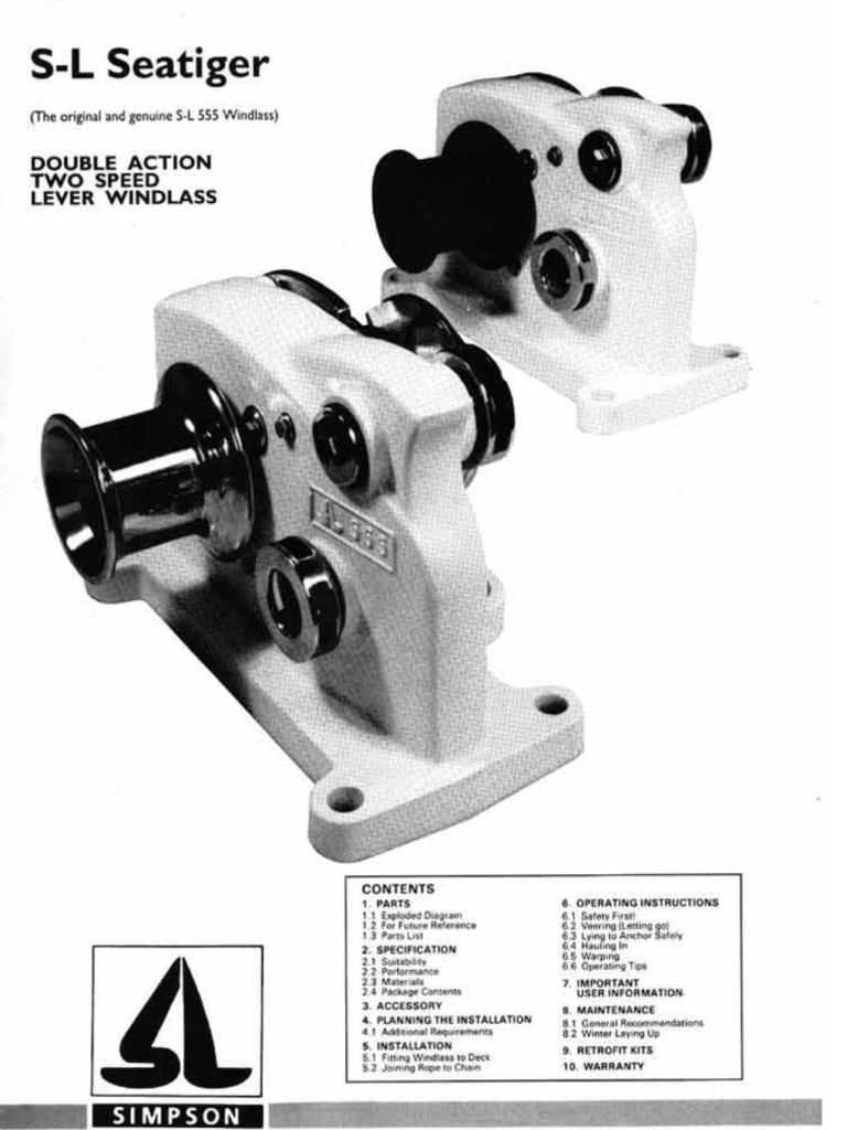 Seatiger 555 User's Manual | PDF