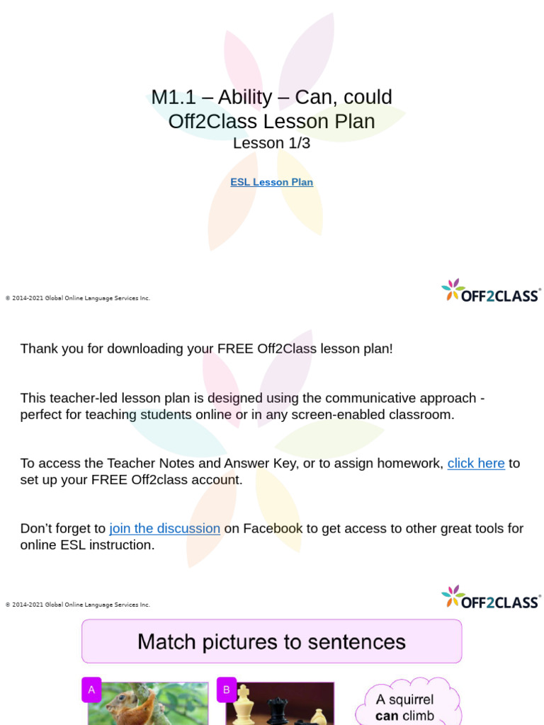 ability-can-and-could-an-eslell-lesson-plan-clt-communicative-language-teaching-resources-gram ...