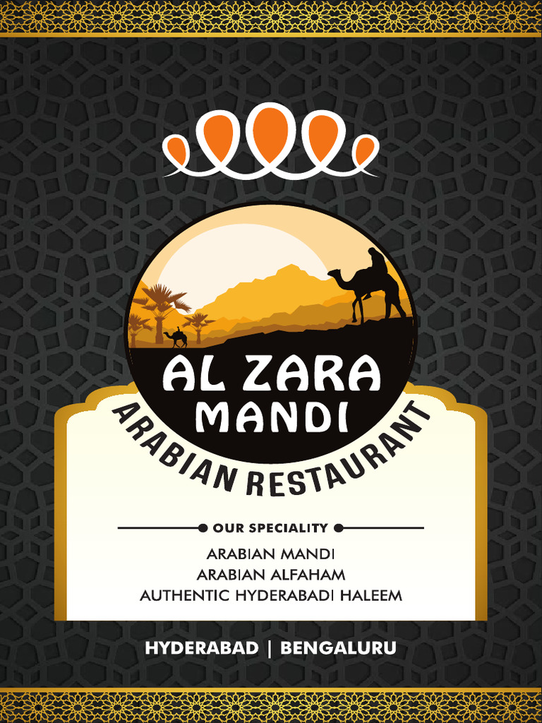 Al Zara Mandi Menu 2024 | PDF