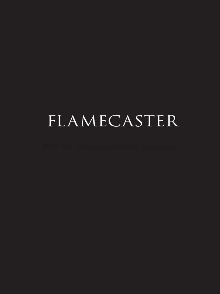 Flamecaster Chapters 1-2 | PDF