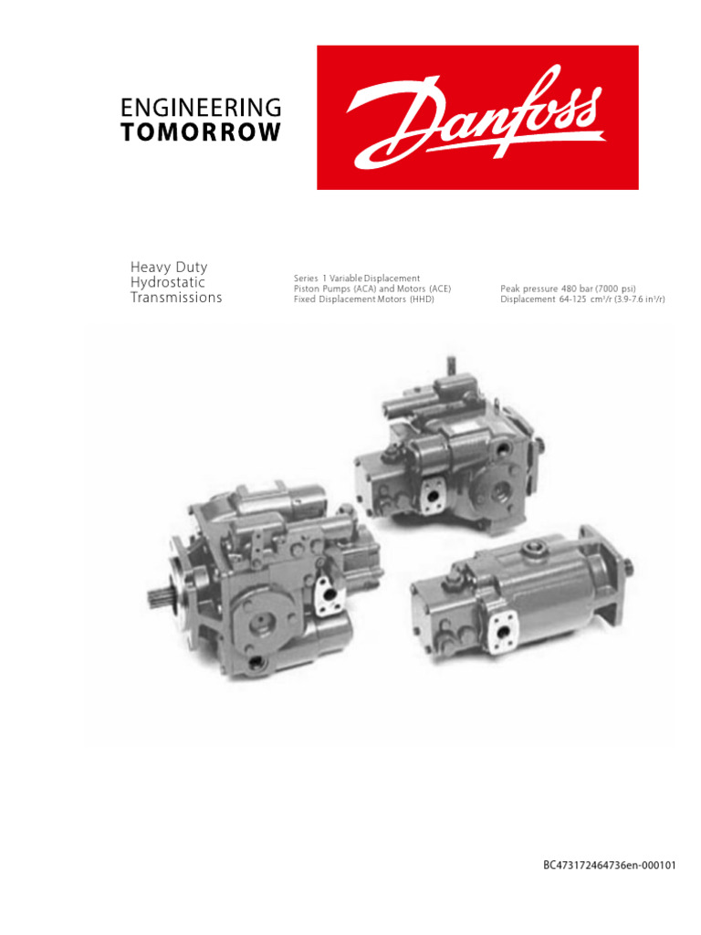 Danfoss Pump | PDF | Pump | Mechanical Engineering
