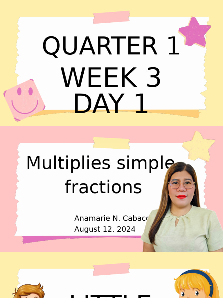 Mathematics 6 q1 Week3 Day1 | PDF