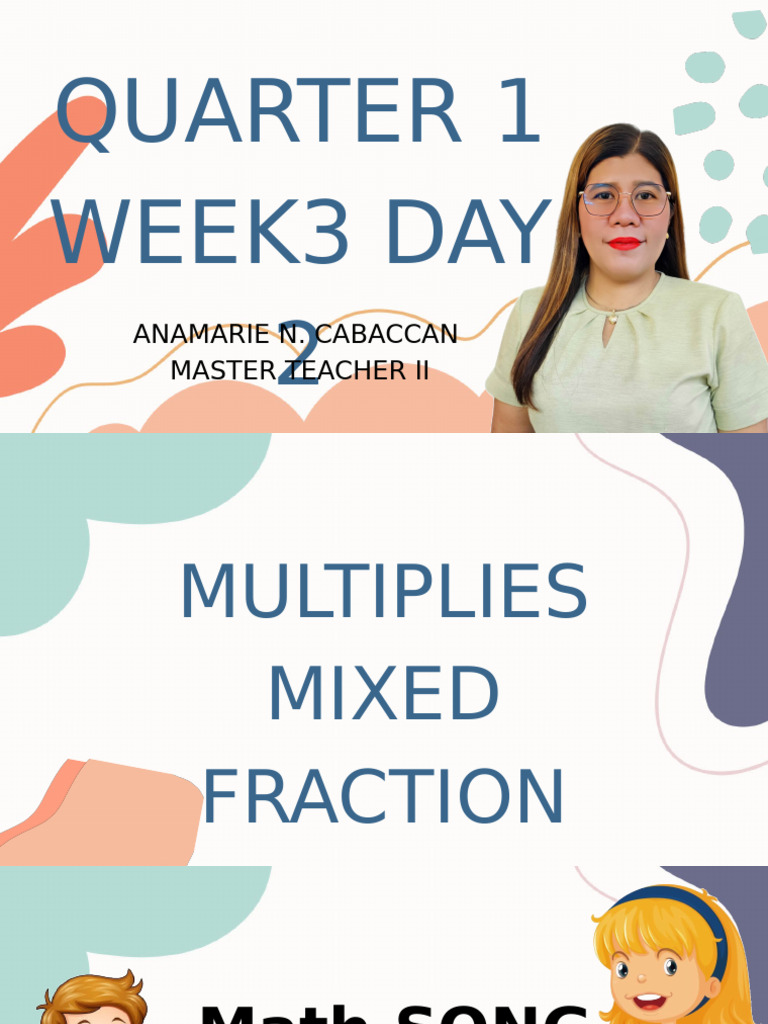 Mathematics 6 q1 Week3 Day2 | PDF