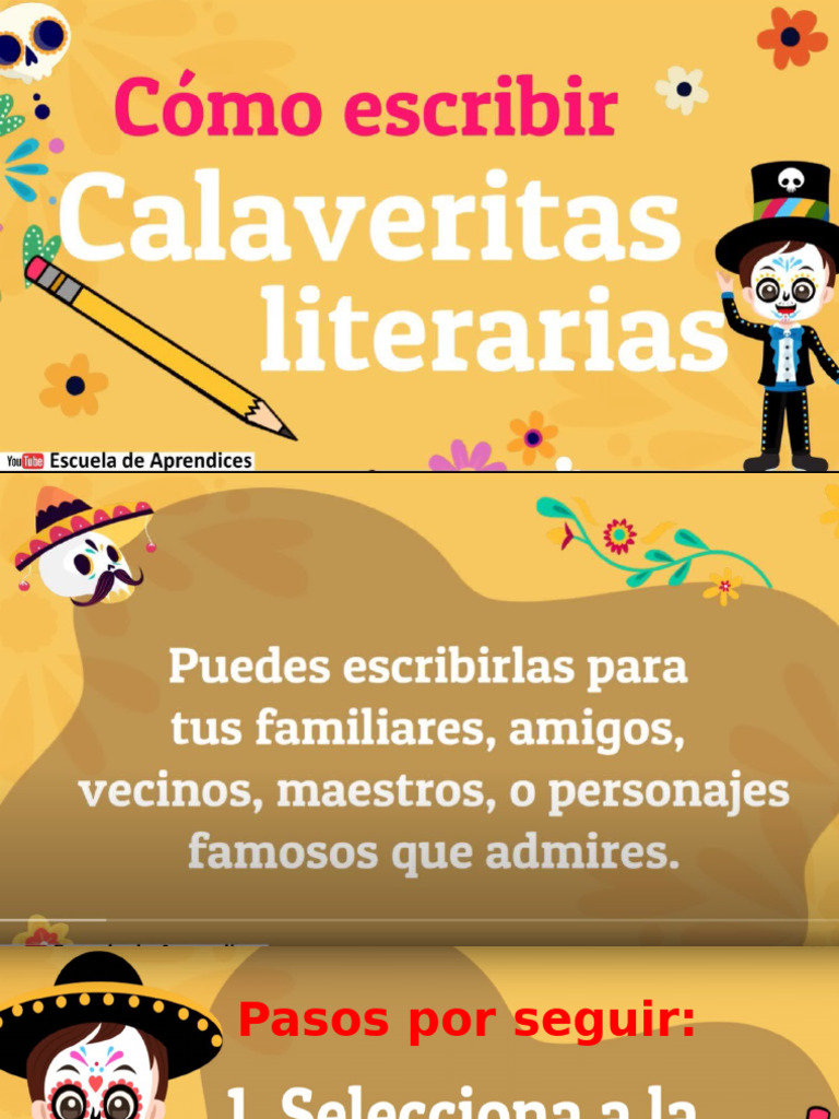 Como Escribir Calaveritas | PDF