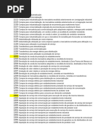 Tabela CFOP Entrada Saida Completa | PDF