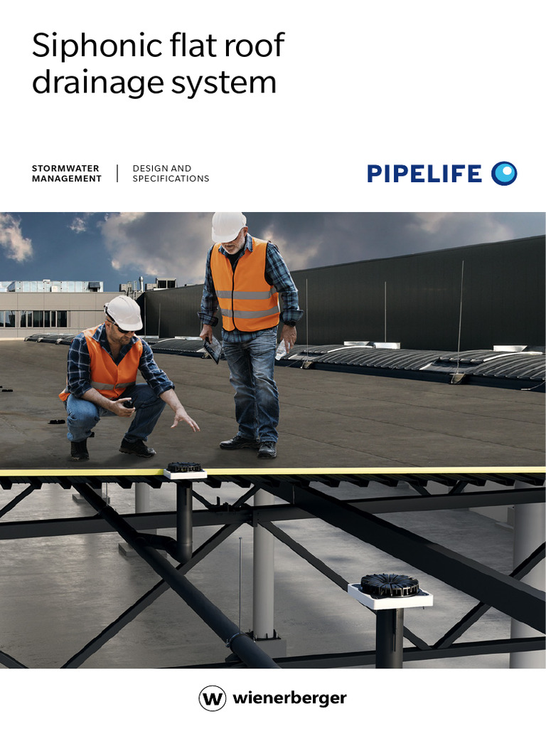 Siphonic Roof Drainage Design and Specifications | PDF | Pipe (Fluid ...
