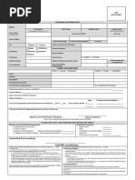 TDP Application Form | PDF