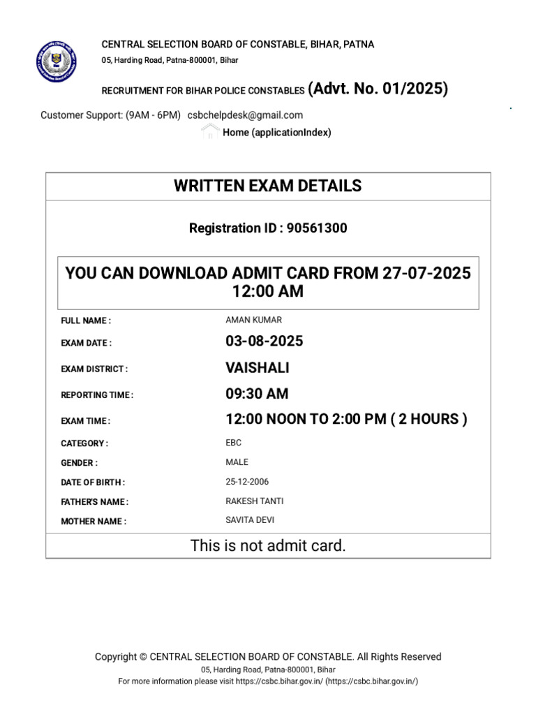 Welcome To Online Application | PDF