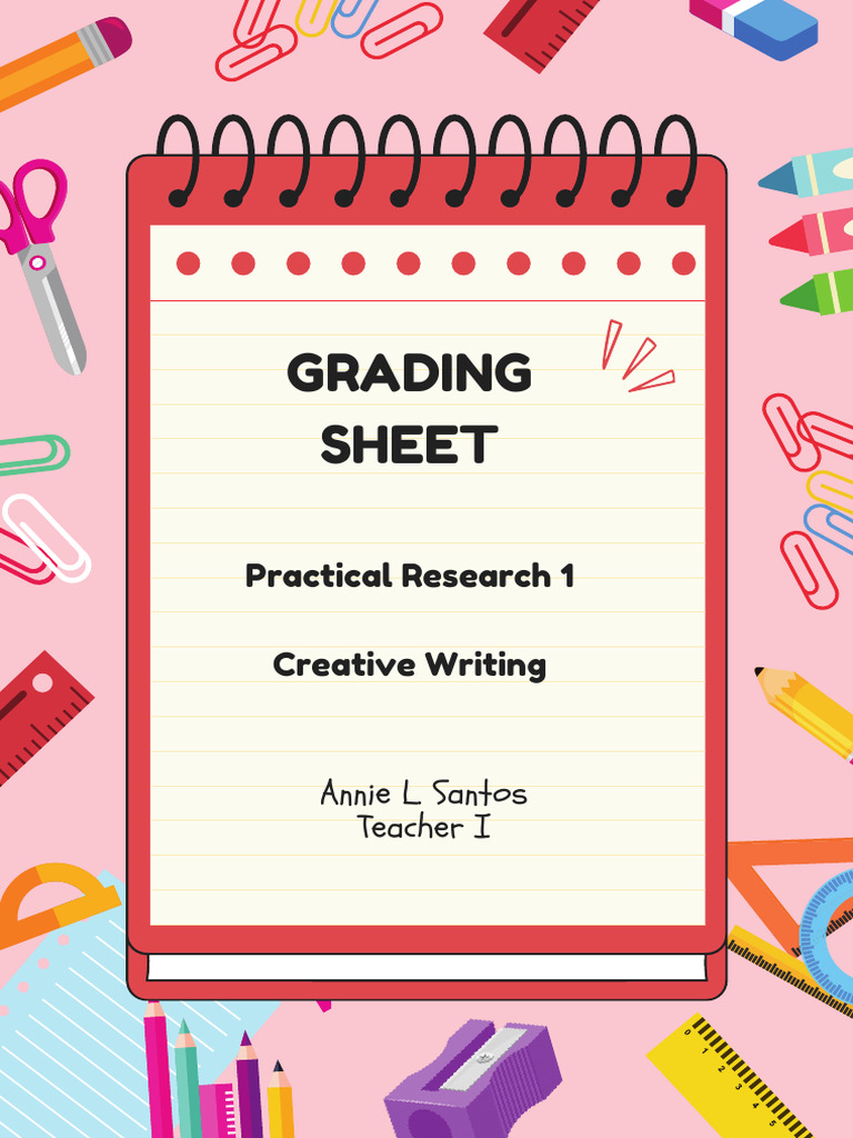 Cover Grading Sheet | PDF