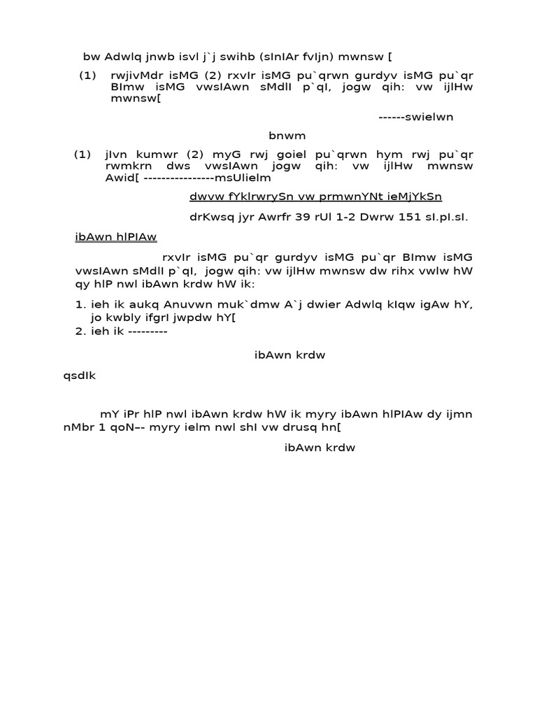 Punjabi Affidavit and Format Guide | PDF