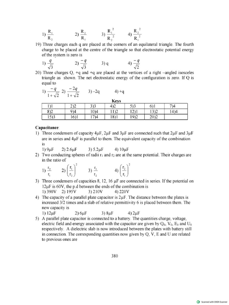 EAMCET (E) - Physics - 250412 - 064941 | PDF