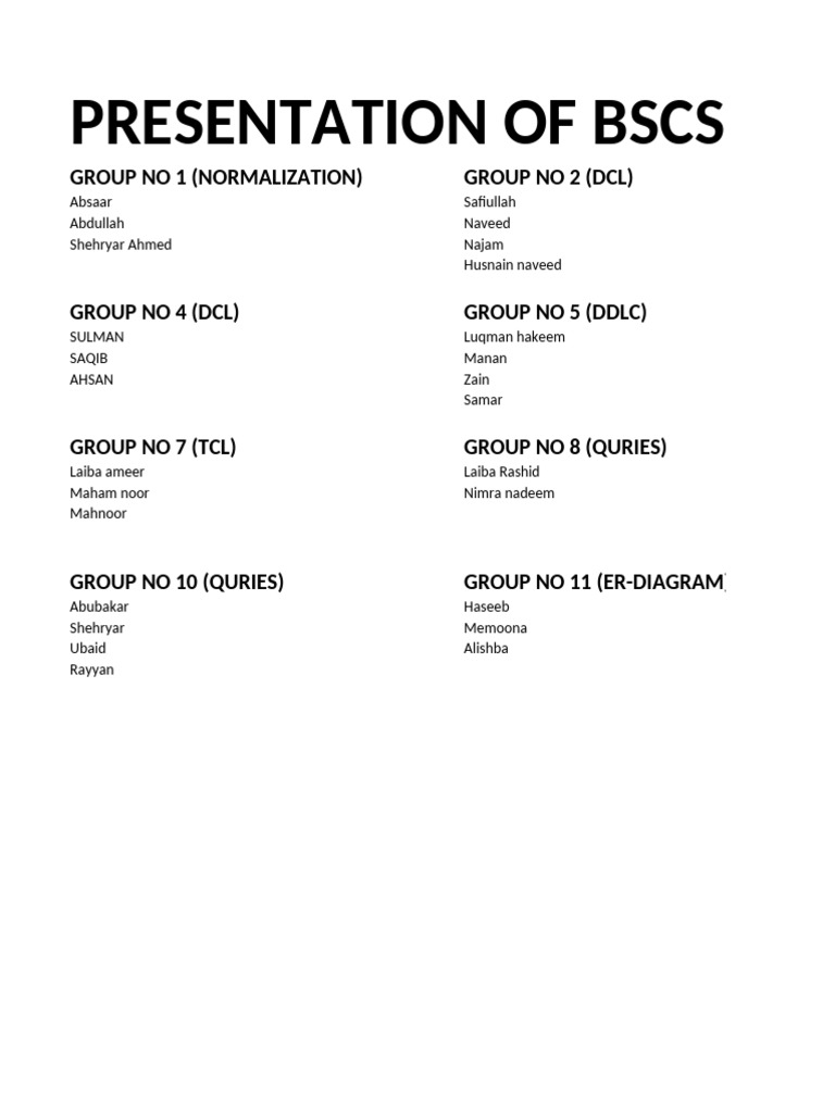 Presentation of DB 2b | PDF