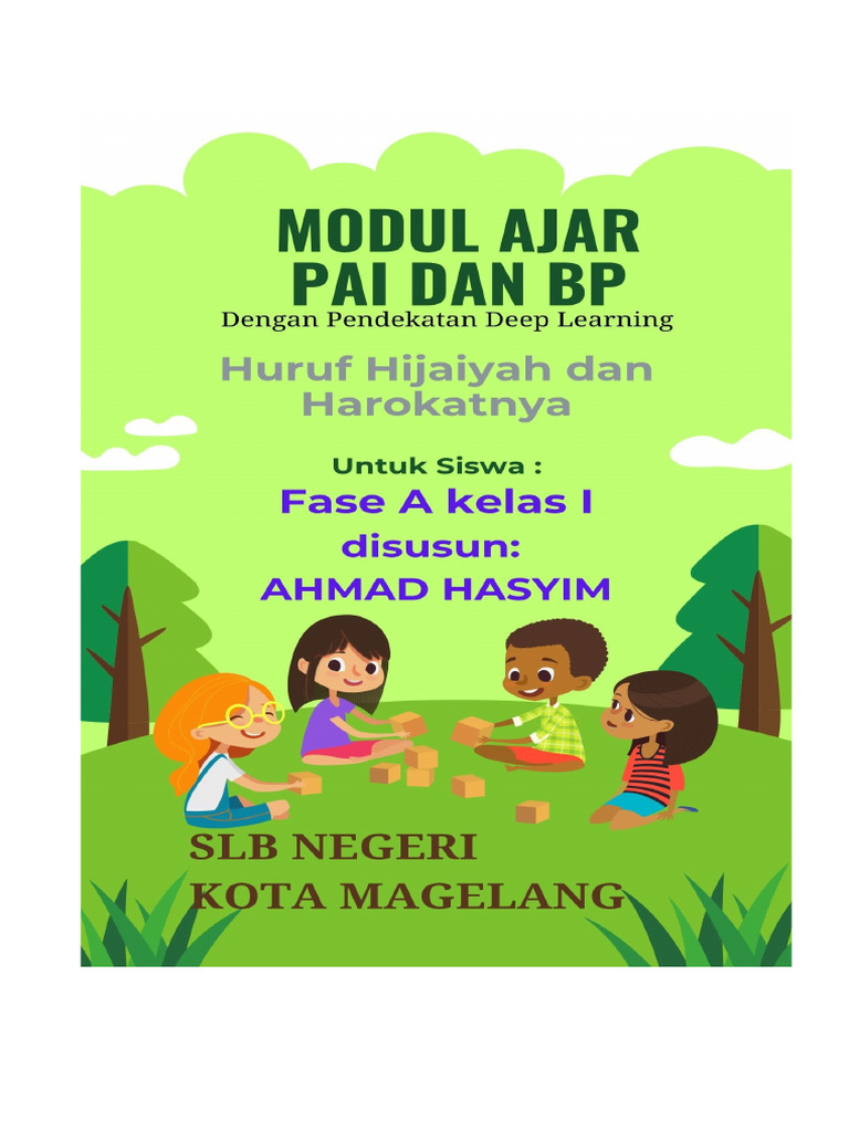 Modul Ajar Huruf Hijaiyah Kelas 1 | PDF