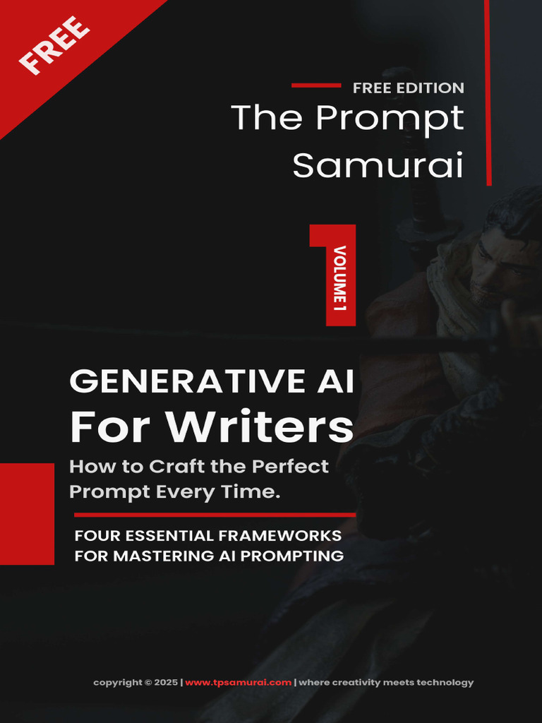 Generative Ai For Writers Volume 1 | PDF