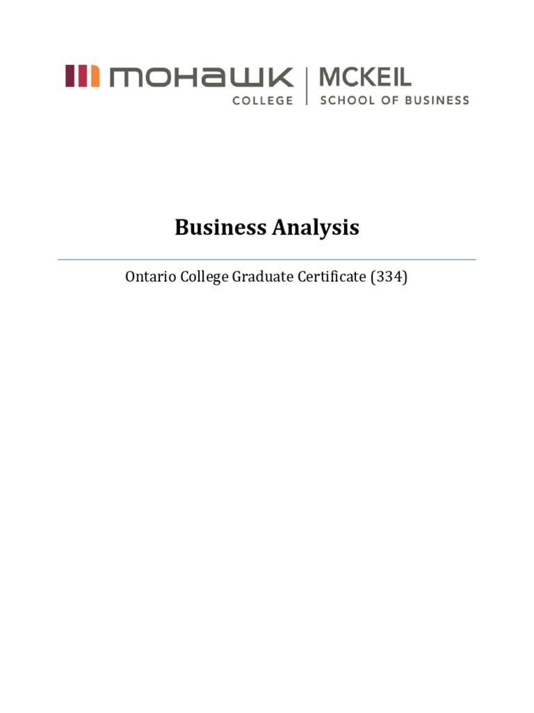 Business Analysis Handbook | PDF | Business Analysis | Business Process