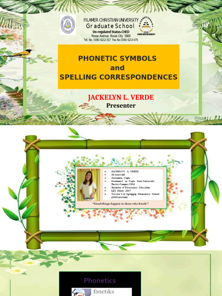 Phonetic Symbols and Spelling Training | PDF | Phonetics | Linguistics