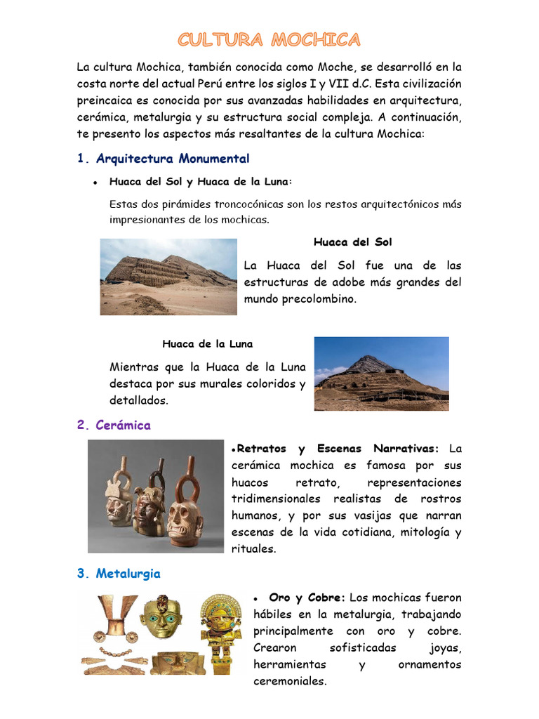 Cultura Mochica | PDF