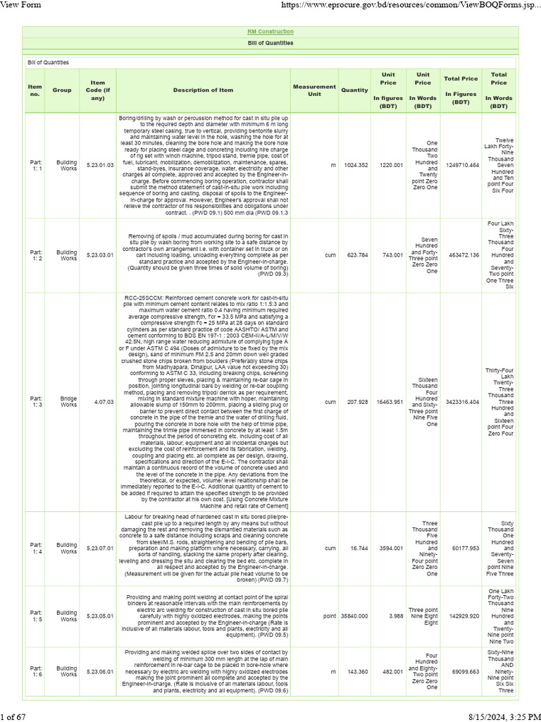 Part A | PDF | Concrete | Deep Foundation