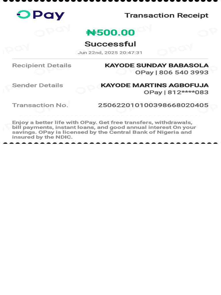 Transaction Receipt-250622010100398668020405 | PDF