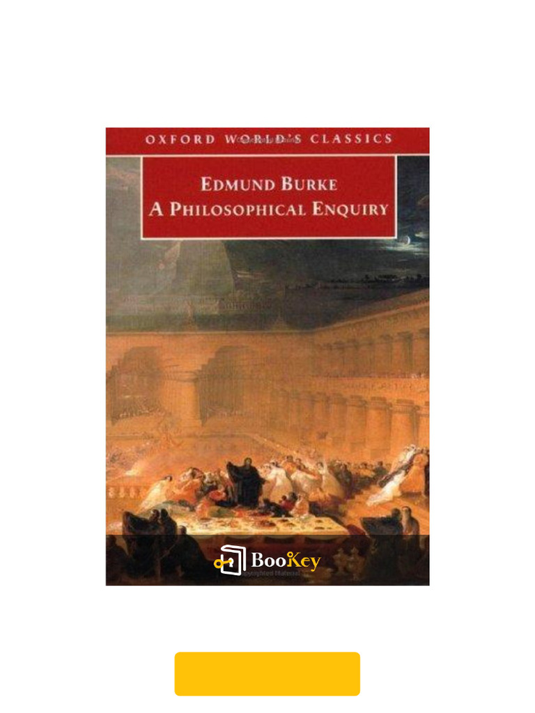Burke's Exploration of Sublime & Beautiful | PDF | Beauty | Aesthetics