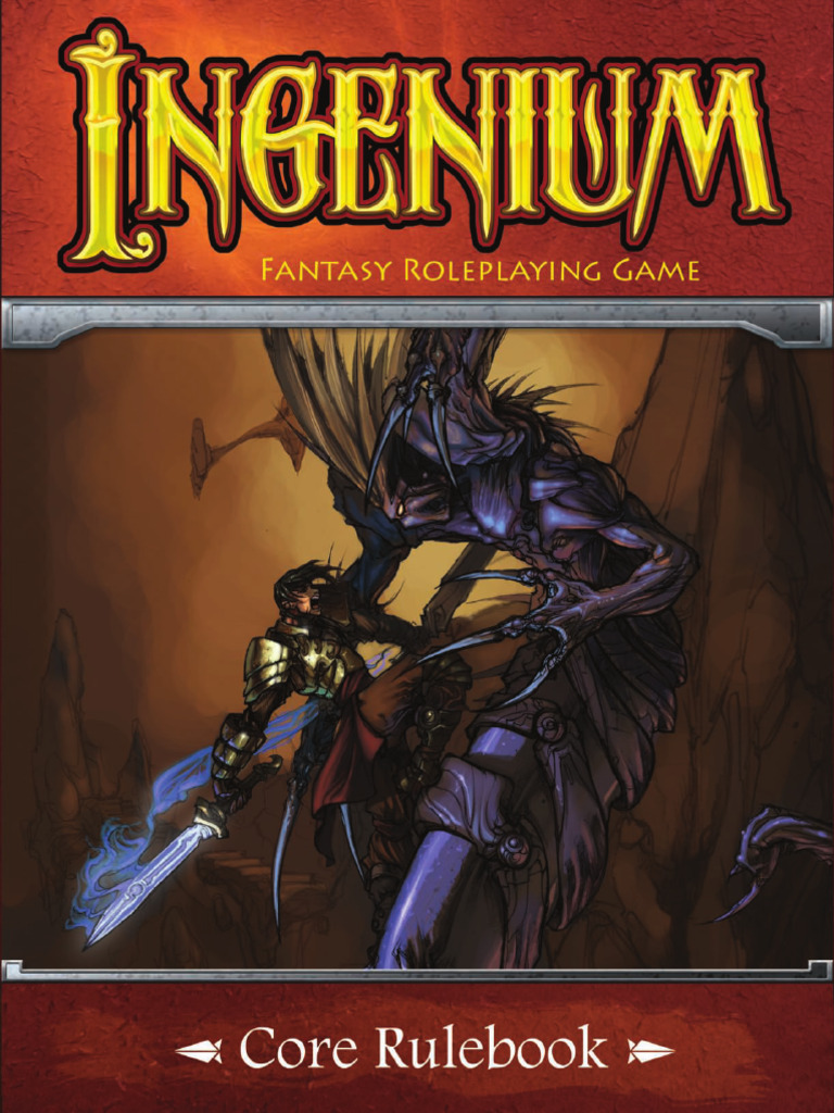 Ingenium | PDF | Dwarf (Dungeons & Dragons) | Elf (Dungeons & Dragons)
