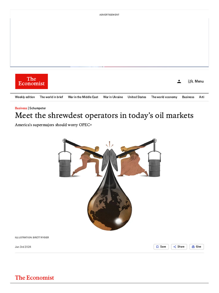 Meet The Shrewdest Operators in Today's Oil Markets | PDF | Opec ...