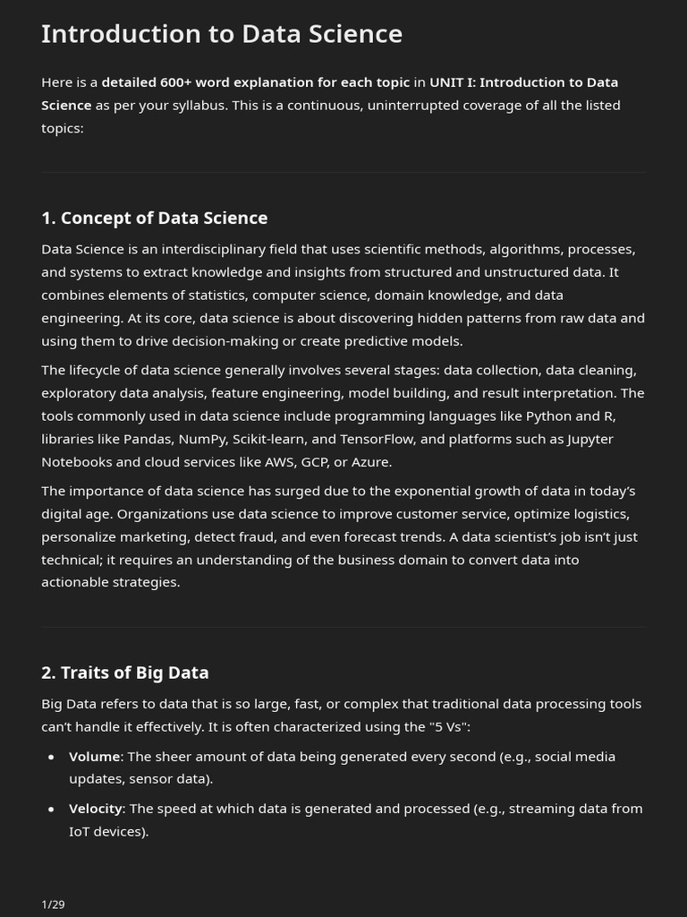 DS Syllabus | PDF | Data Science | Probability Distribution