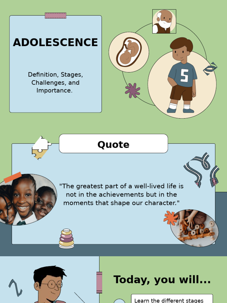 Adolescence (Personal Growth) | PDF | Adolescence | Social Skills