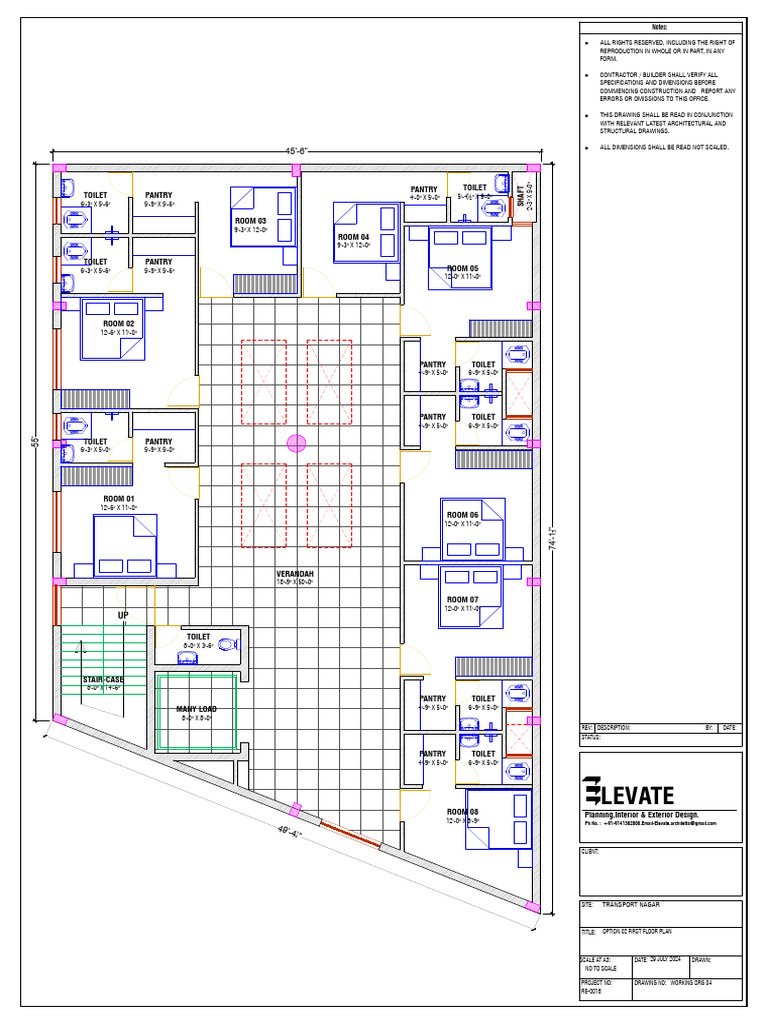 Servant Quarter Floor Plan Details | PDF