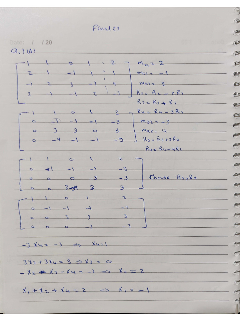 Final 23 Numerical | PDF