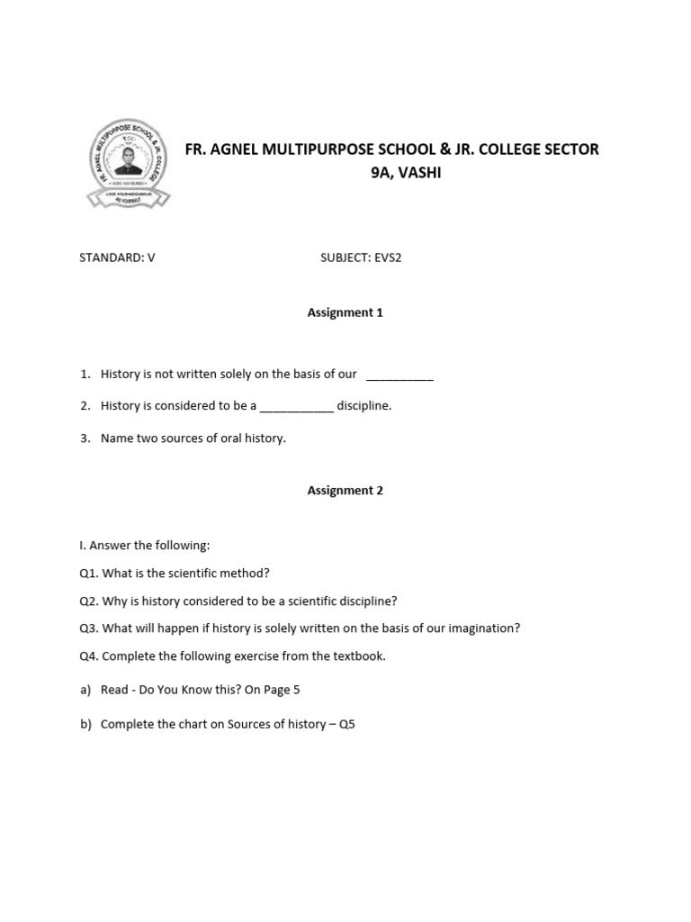 CW-HW - Chapter 1 - What Is History - Module 2 - EVS 2-22-06-2021!25!06 ...