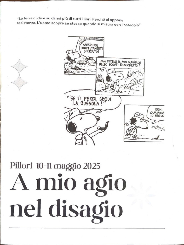 A Mio Agio Nel Disagio Manuale Tecnico | PDF