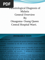 Malaria Parasite Counting | PDF | Malaria | White Blood Cell