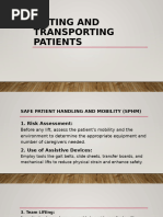 One-Person Transfer Competency Checklist | PDF