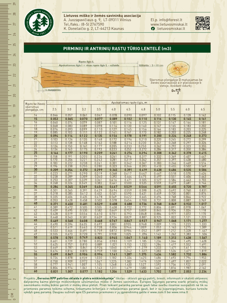 LMSA A4_Turio Lentele 2022 | PDF