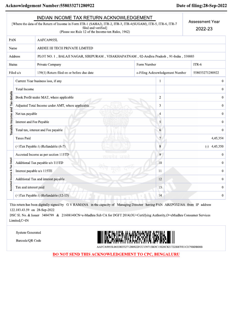 AHT Annual Financial Report 21-22 | PDF