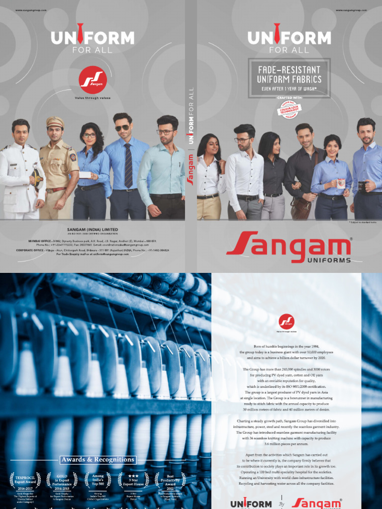 Sangam Corporate Uniform | PDF