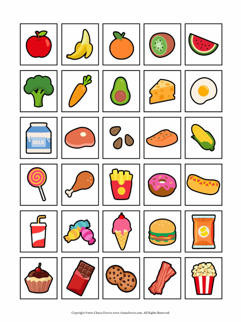 CF00609 Foodie Fun Box Letter-4-6 | PDF