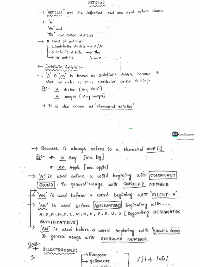 JR English - Class - 03 A R T I C L e S | PDF