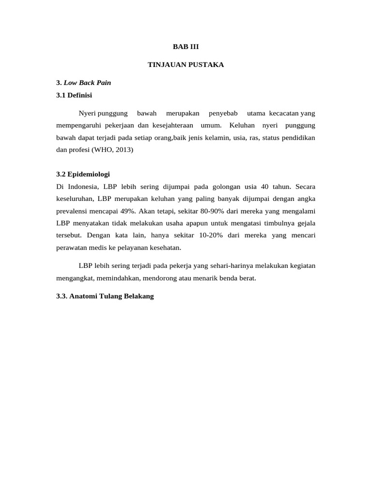 Bahan PPT LBP | PDF