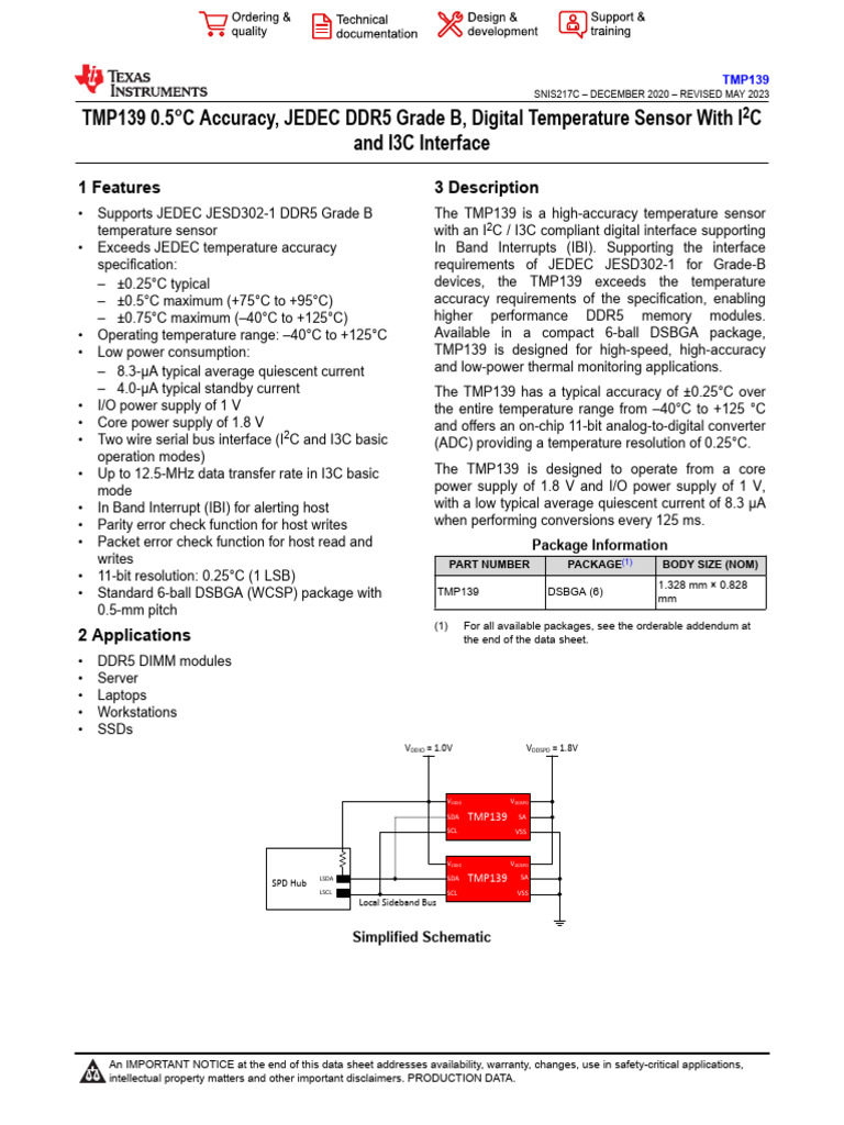 TMP 139 | PDF | Electrostatic Discharge | Computer Engineering
