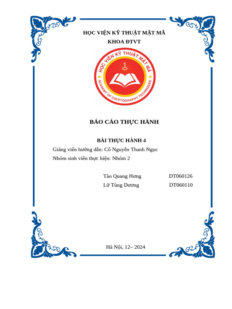 Bài TH4 Tkhts | PDF