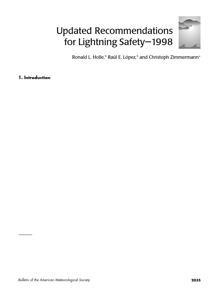 Updated Lightning Safety Guidelines | PDF | Cardiopulmonary ...
