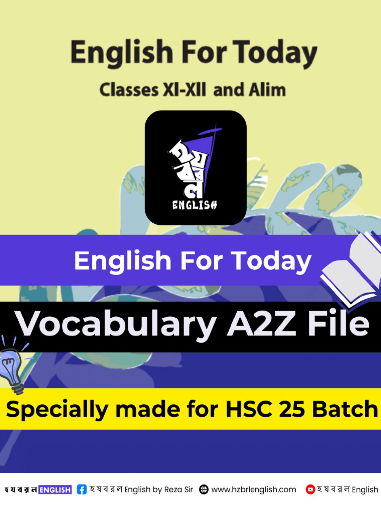 E1 Vocabulary HSC 25 Most Imp | PDF | Adolescence