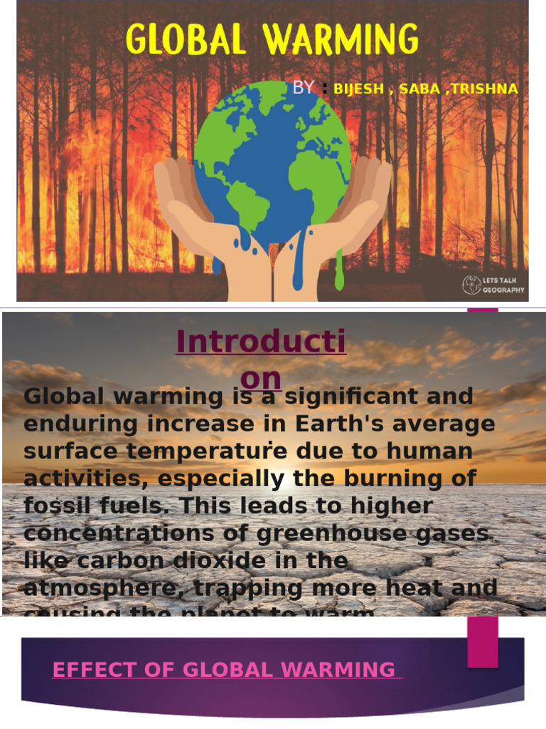 Global Warming | PDF | Greenhouse Gas | Climate Change