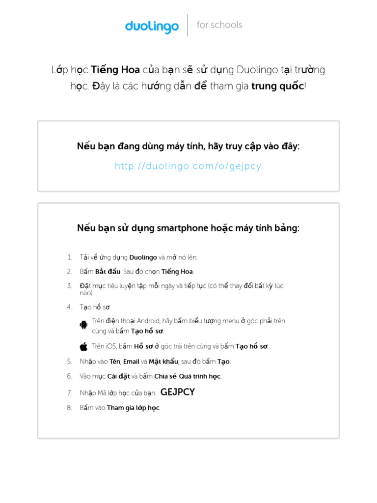 Duolingo Classroom PDF | PDF