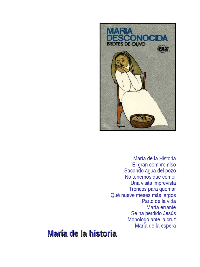 María: Historia y Compromiso Divino | PDF | María, madre de Jesús | Jesús