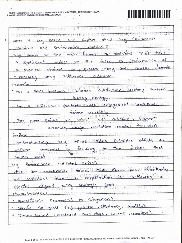 22bh1a6677 Dwbi | PDF