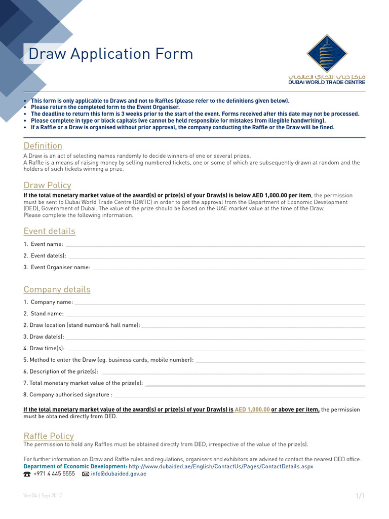 DWTC Draw Application Form | PDF | Chess | Chess Theory